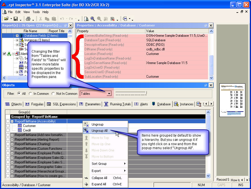 Step by Step Tips - Analyzing which tables are used in your Crystal ...